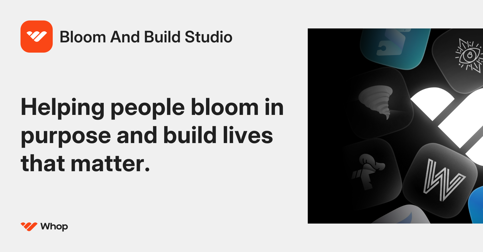 Bloom And Build Studio | Whop