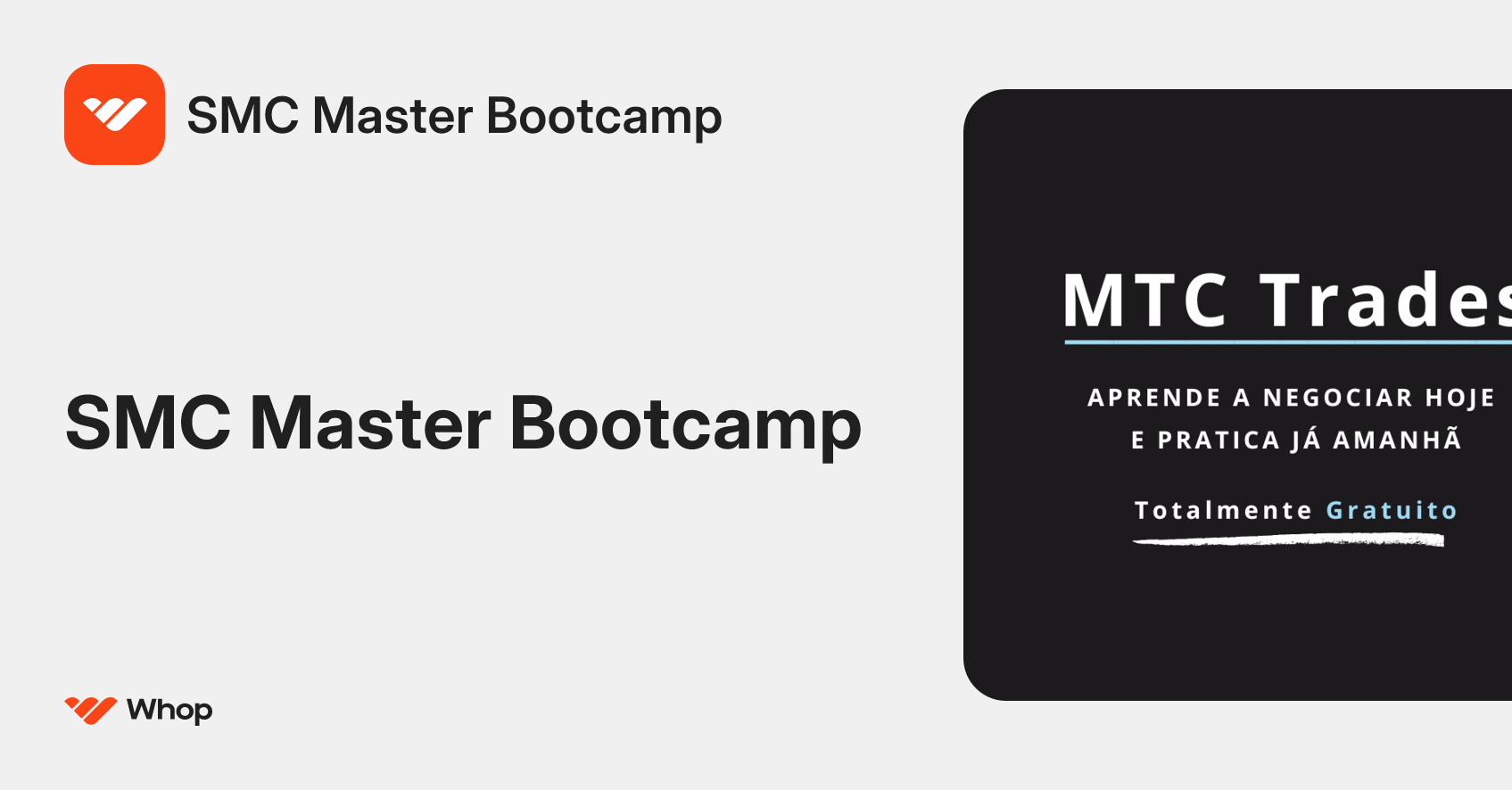 SMC Master Bootcamp | Whop