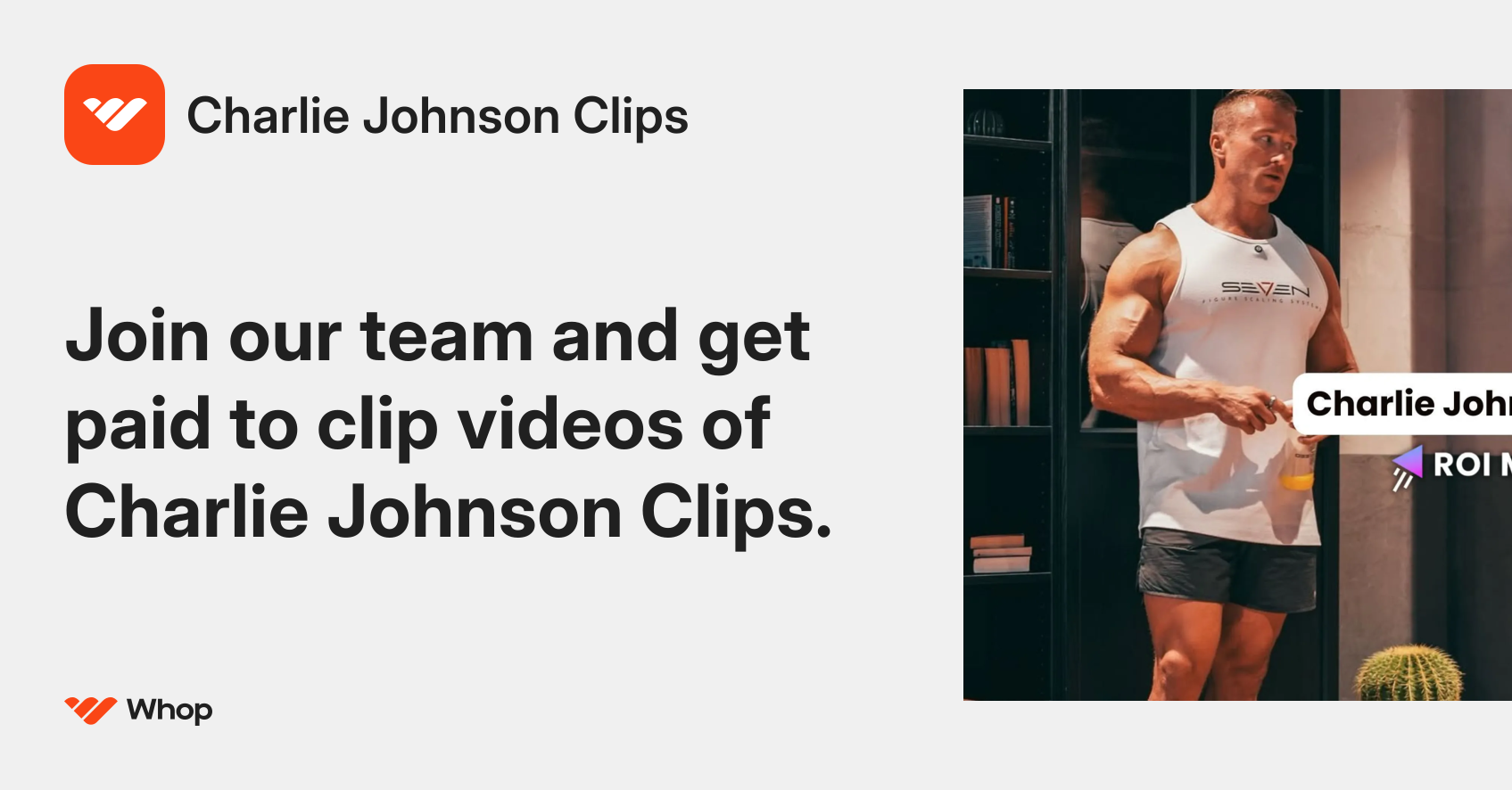 Charlie Johnson Clips | Whop