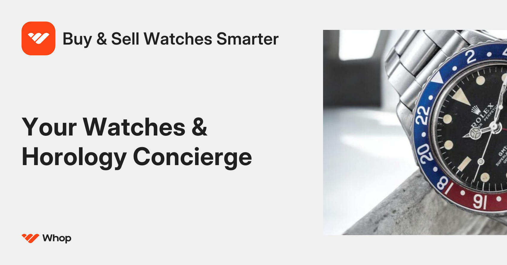 Buy & Sell Watches Smarter | Whop