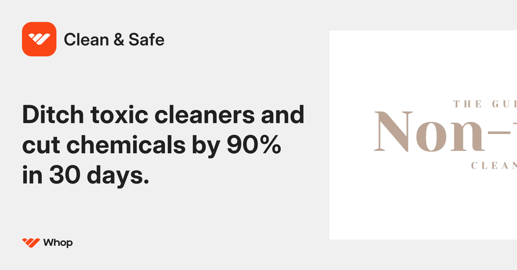 Clean & Safe | Whop
