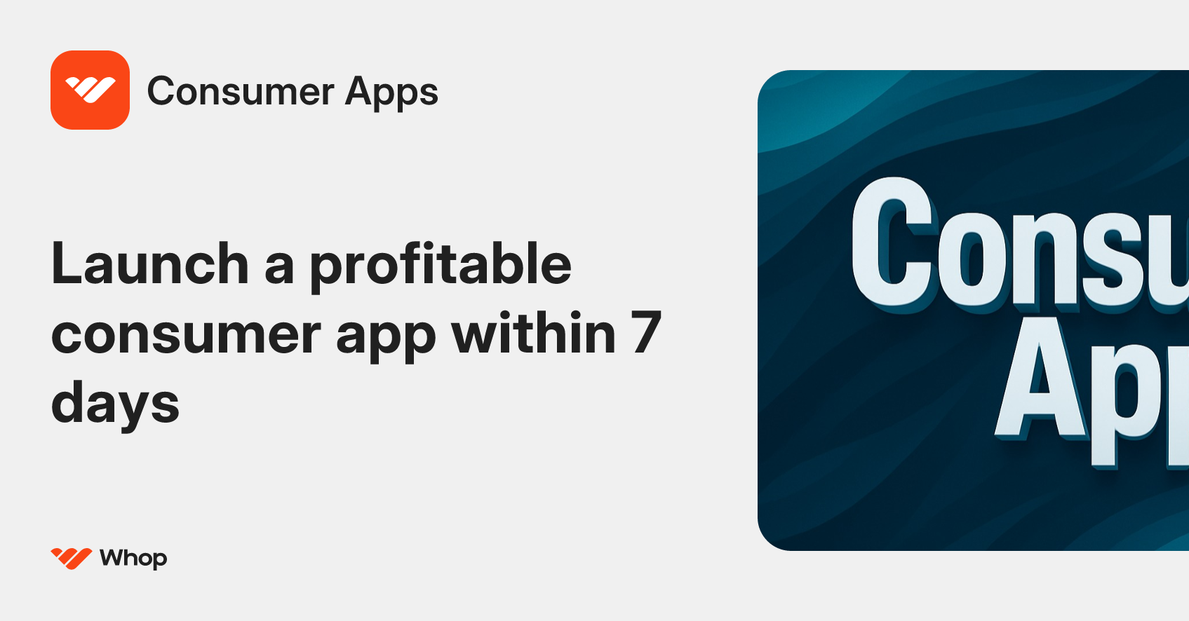 Consumer Apps | Whop