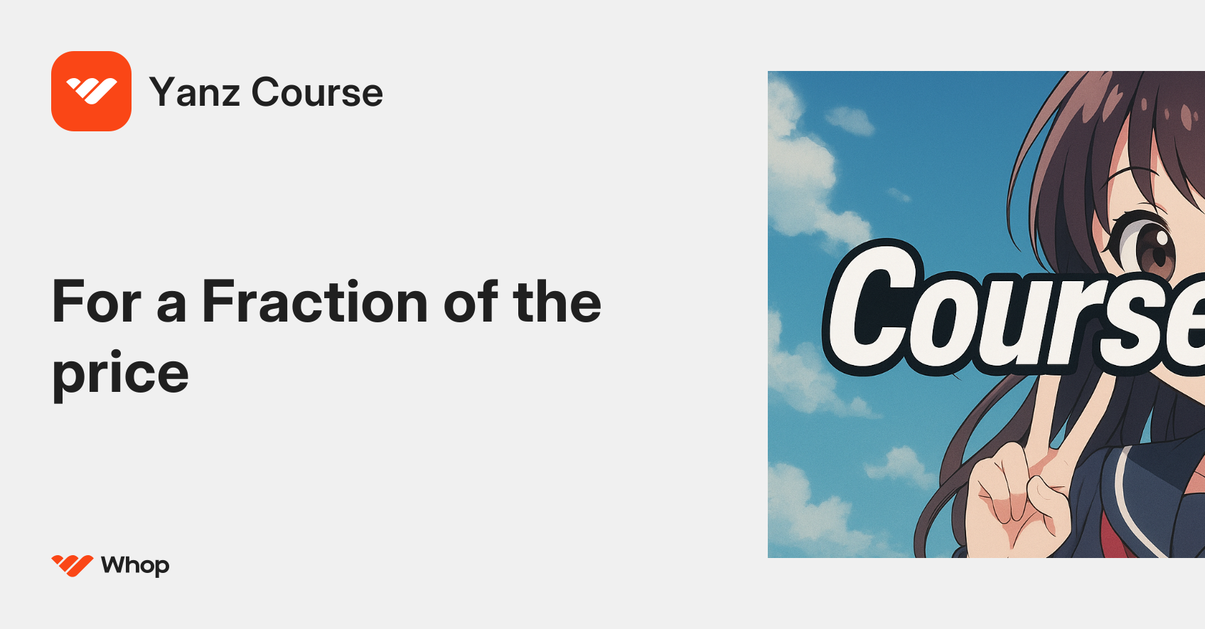 Yanz Course | Whop