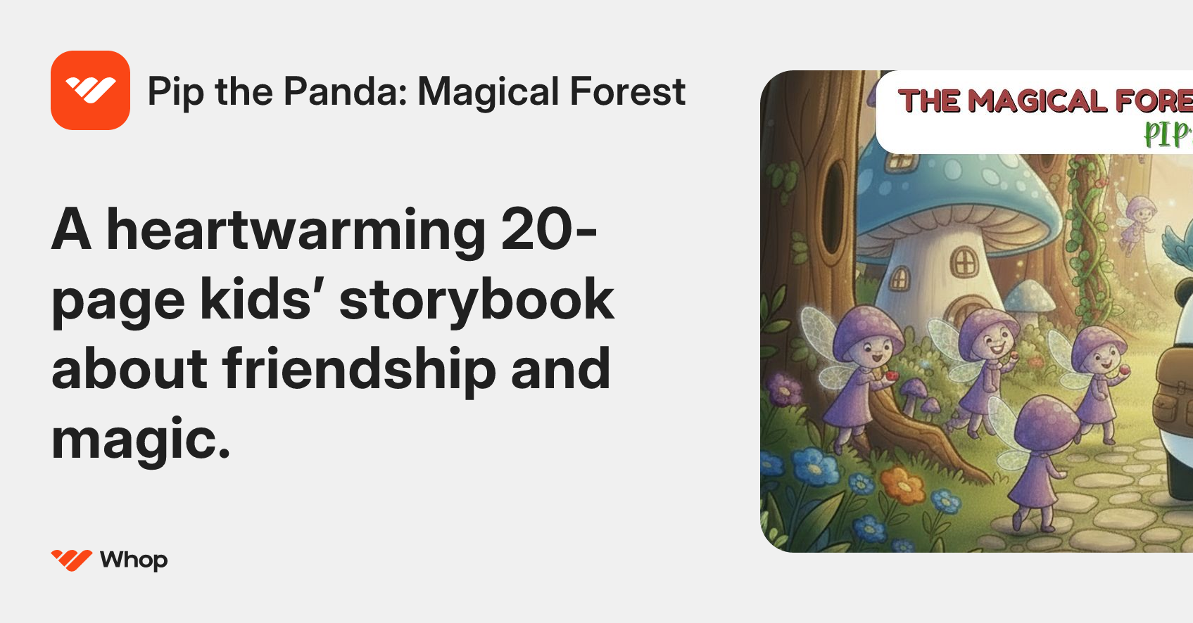 Pip the Panda: Magical Forest | Whop