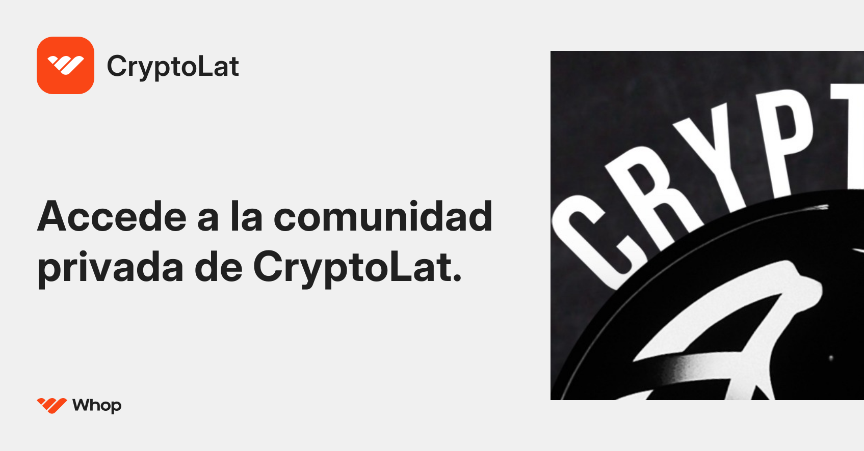 CryptoLat | Whop