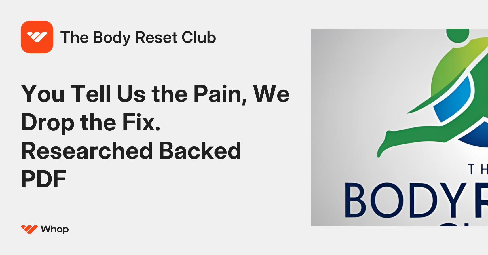 The Body Reset Club | Whop