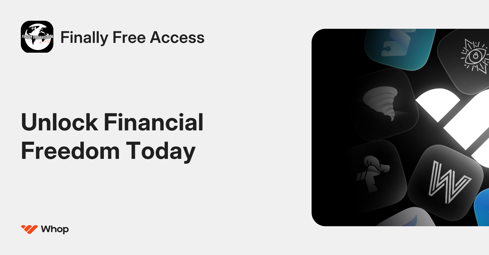 Finally Free Access | Whop