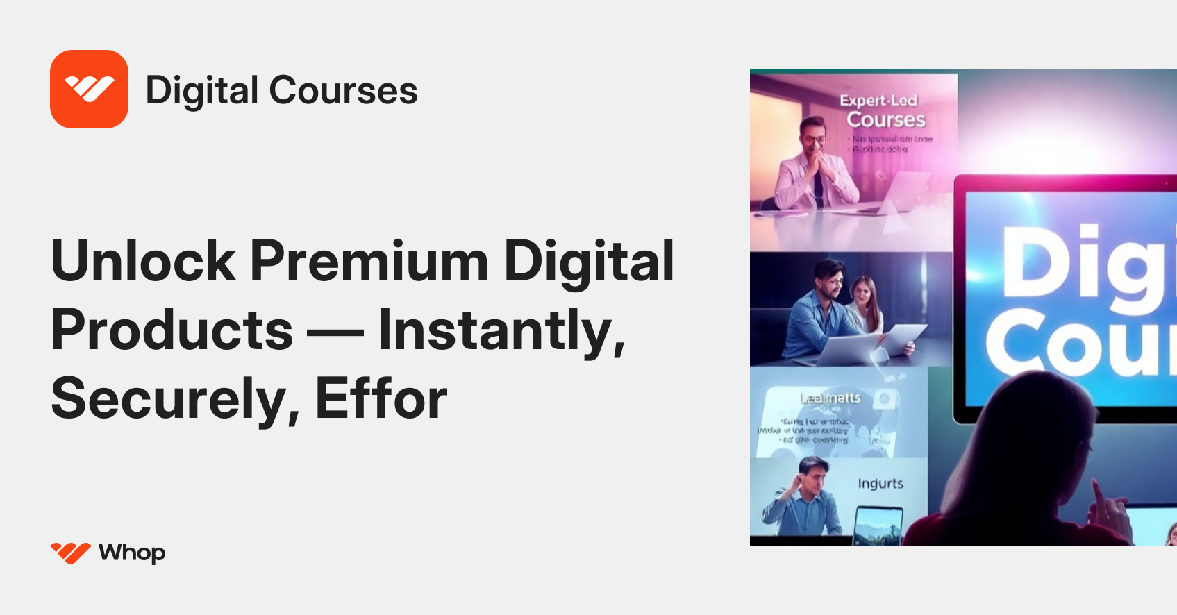 Digital Courses | Whop