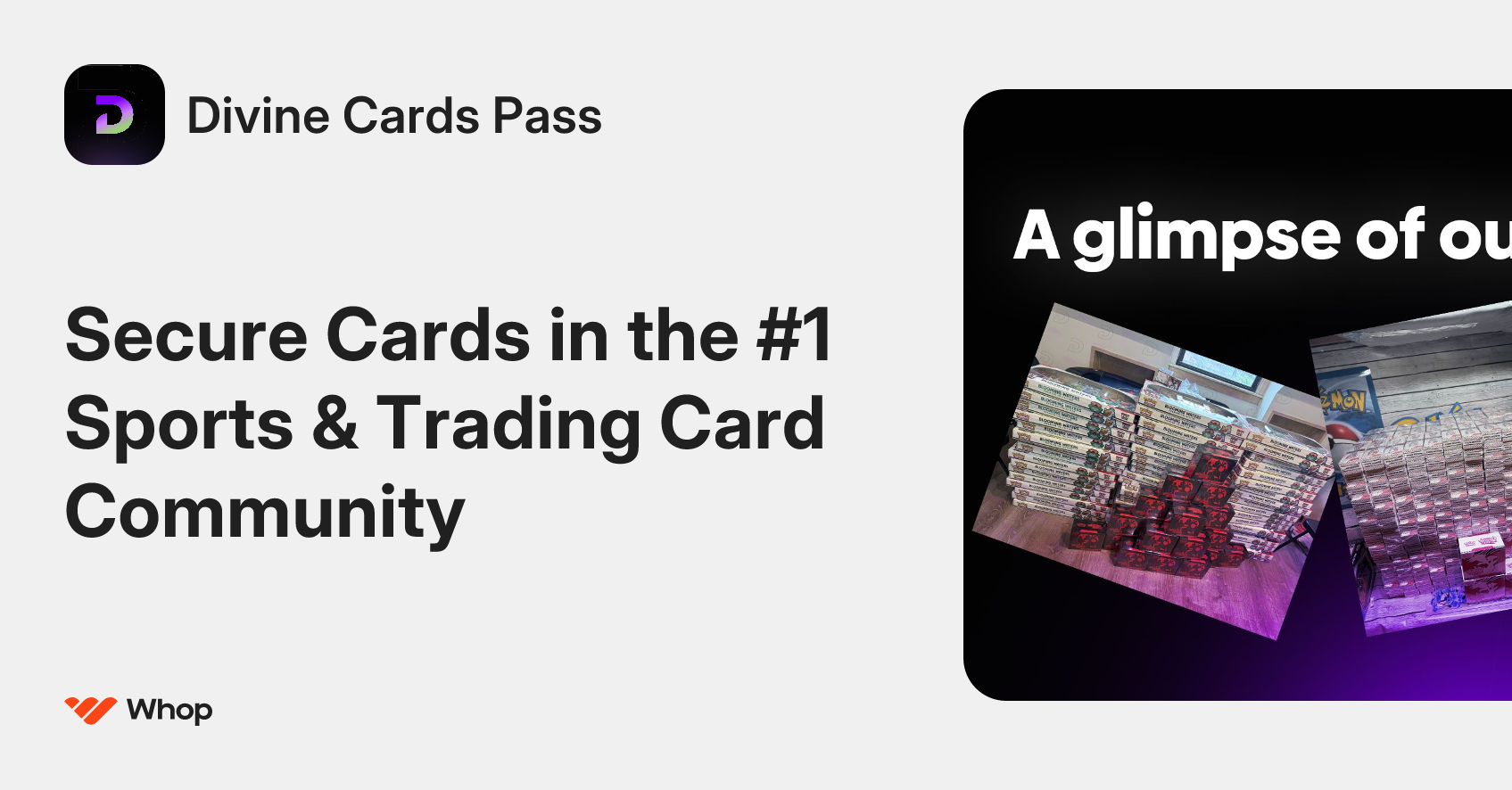 Divine Cards Pass | Whop