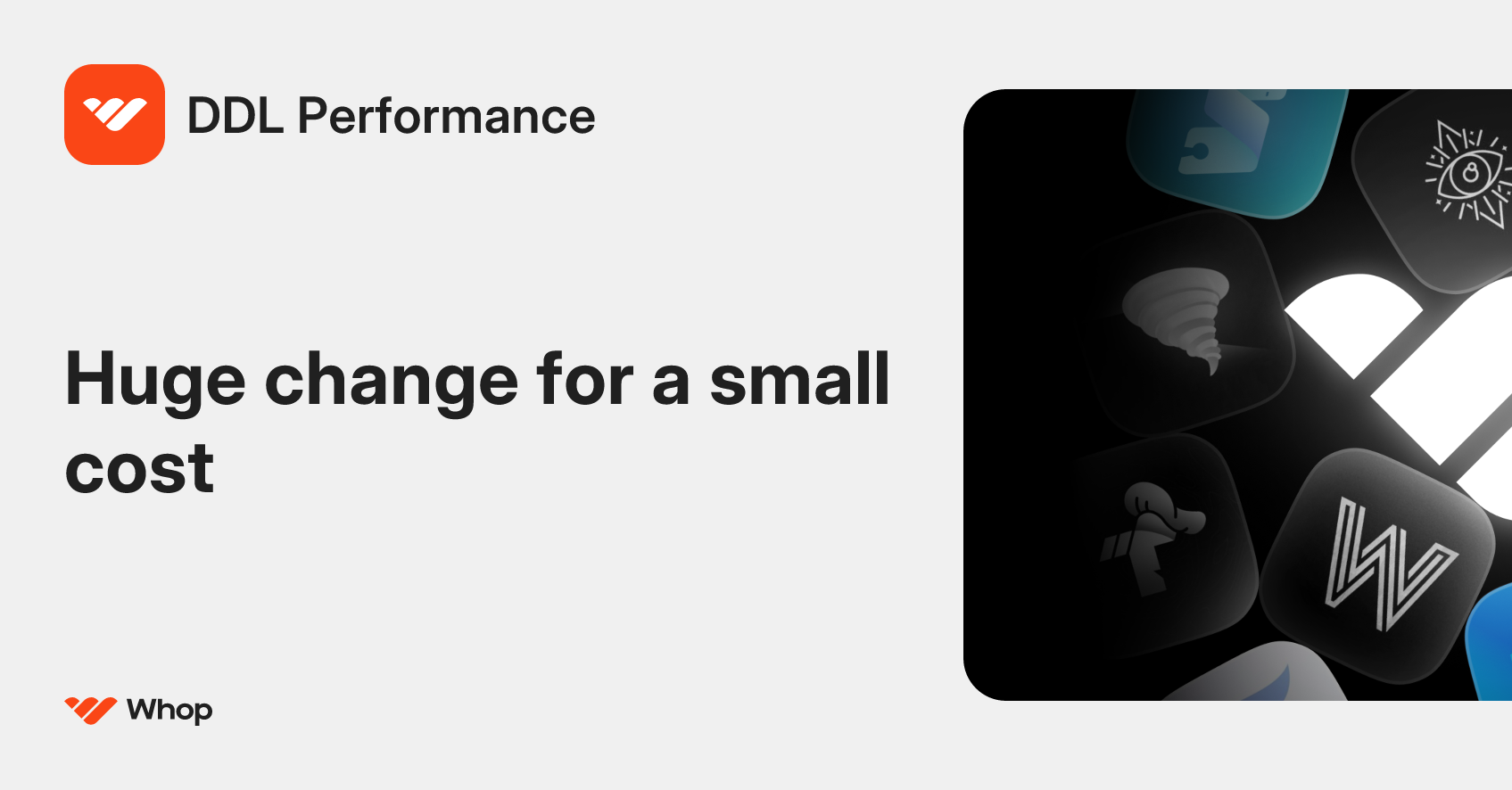 DDL Performance | Whop