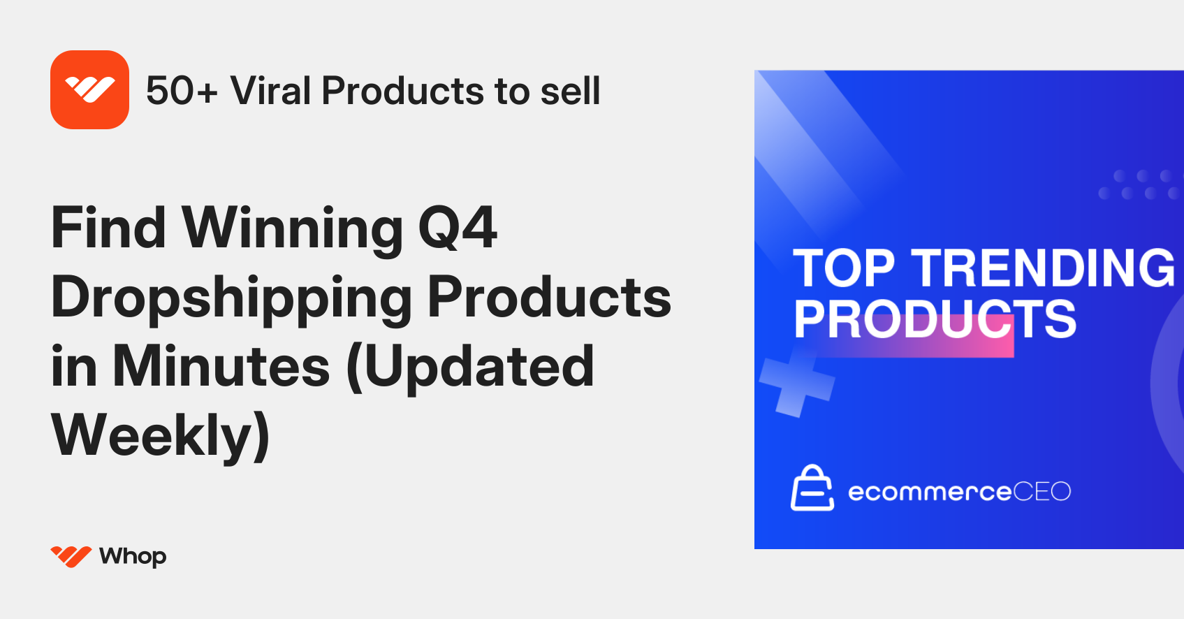 50+ Viral Products to sell | Whop