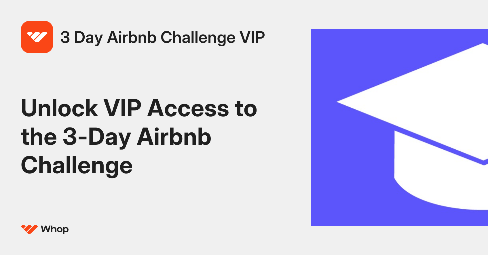 3 Day Airbnb Challenge VIP | Whop