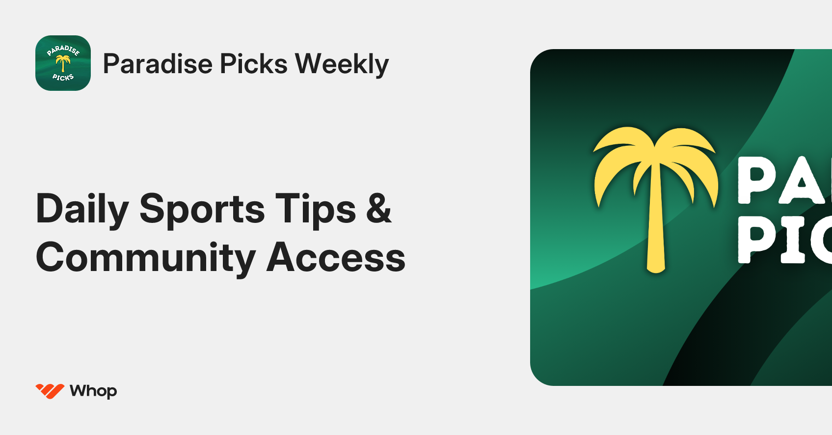 Paradise Picks Weekly