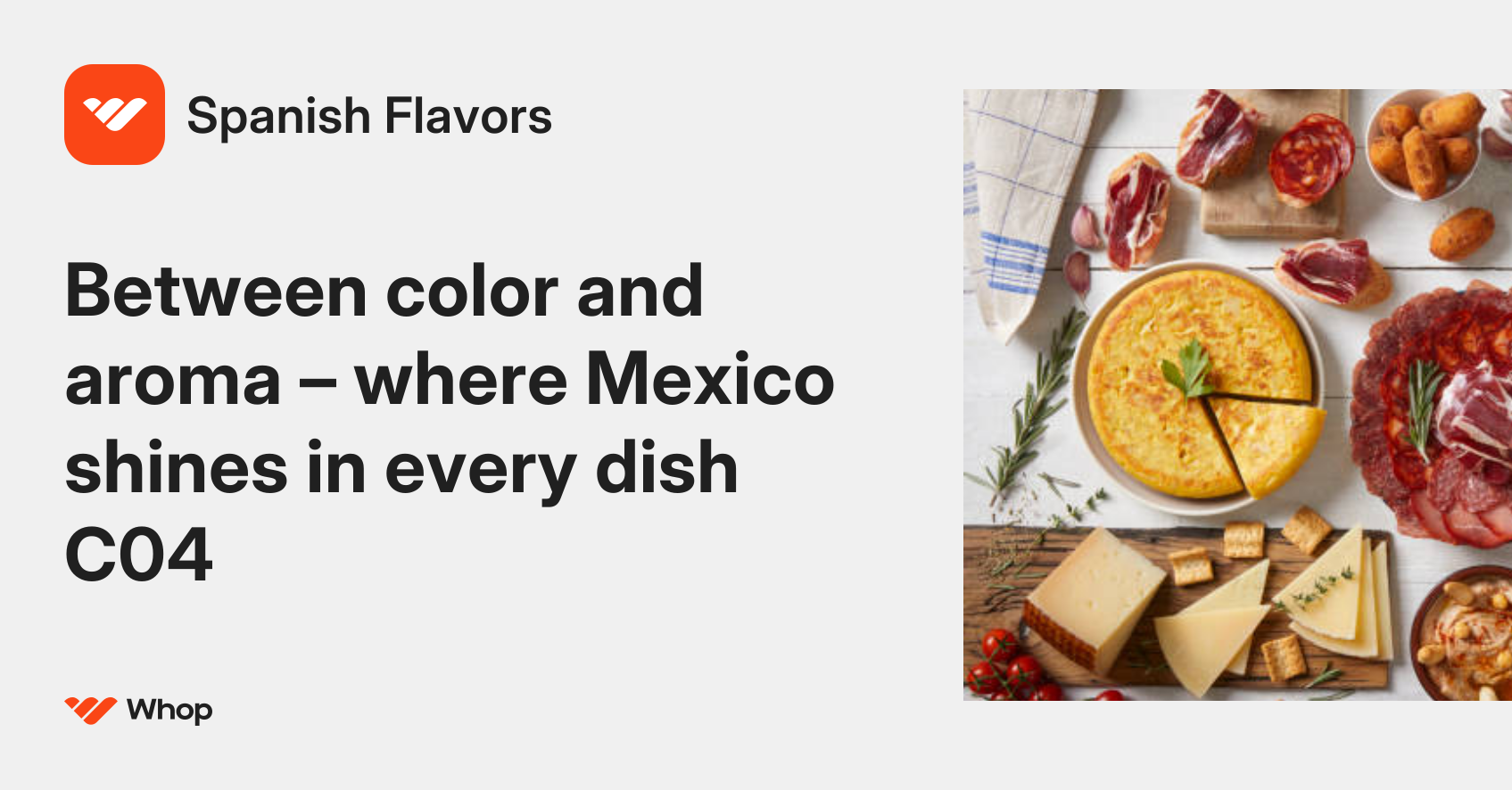 Spanish Flavors | Whop