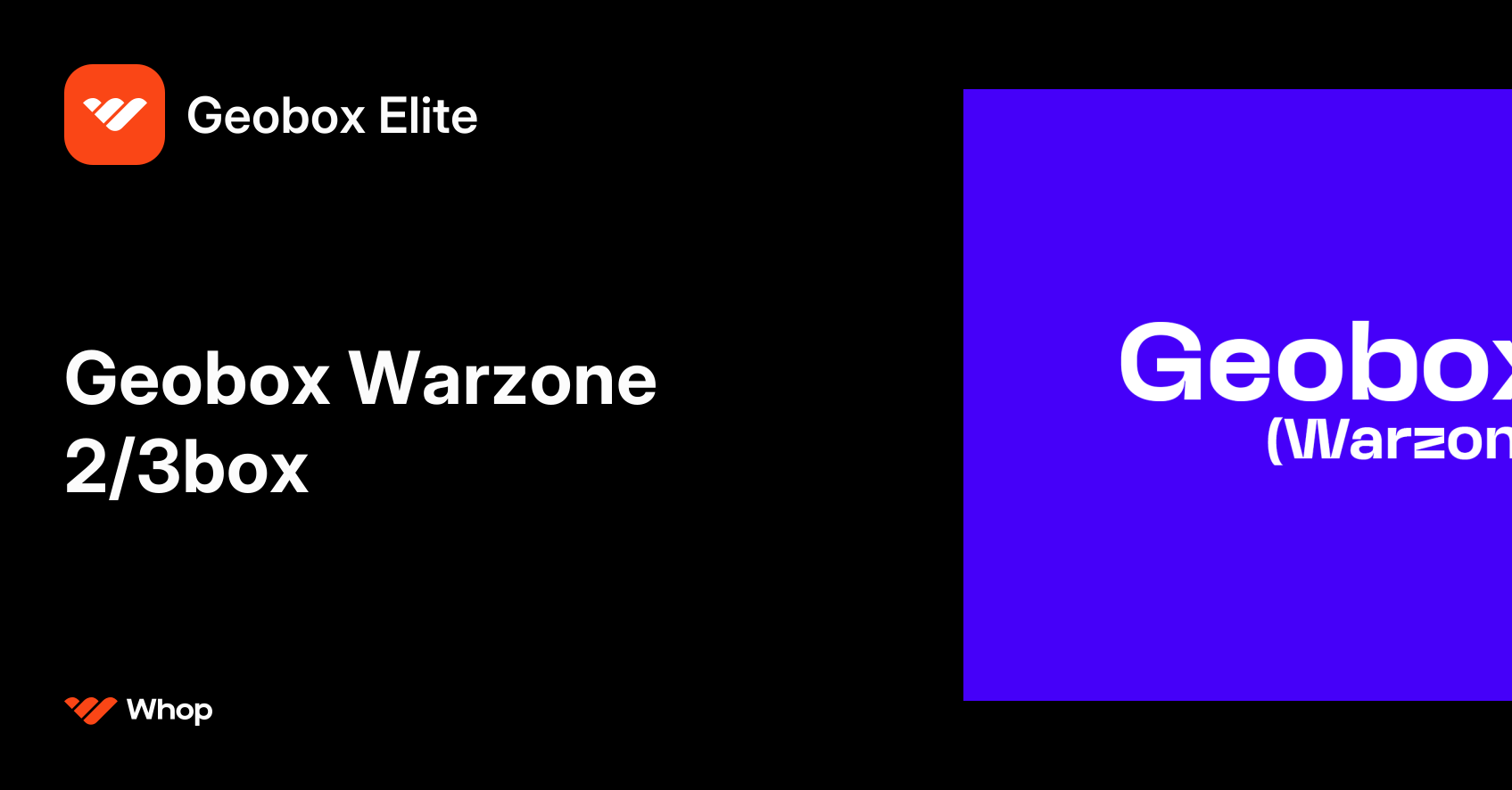 Geobox Elite | Whop