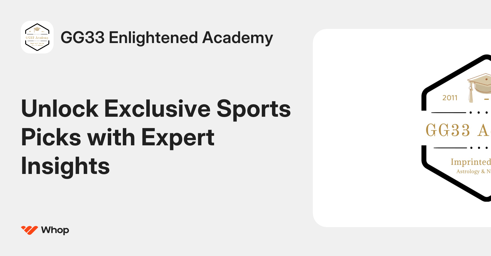 GG33 Enlightened Academy | Whop