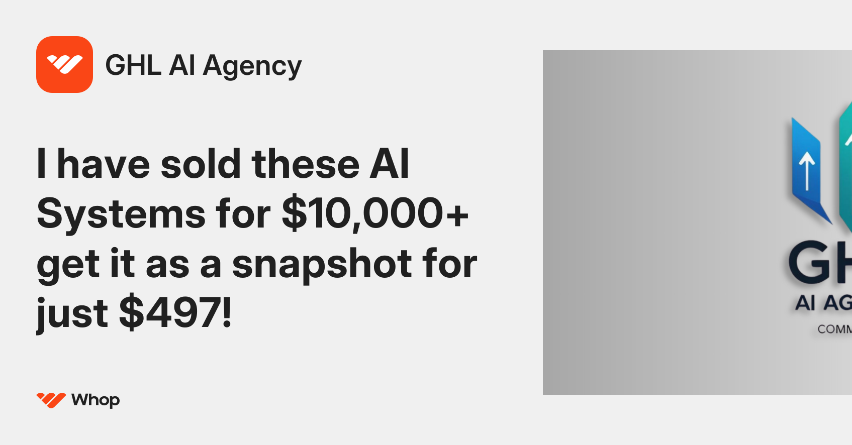 GHL AI Agency | Whop