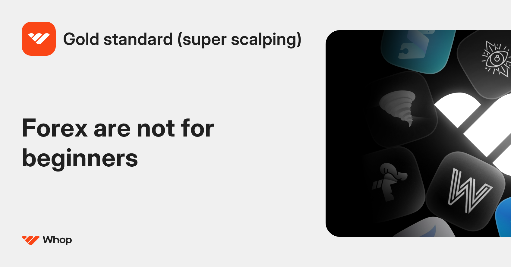Gold standard (super scalping) | Whop