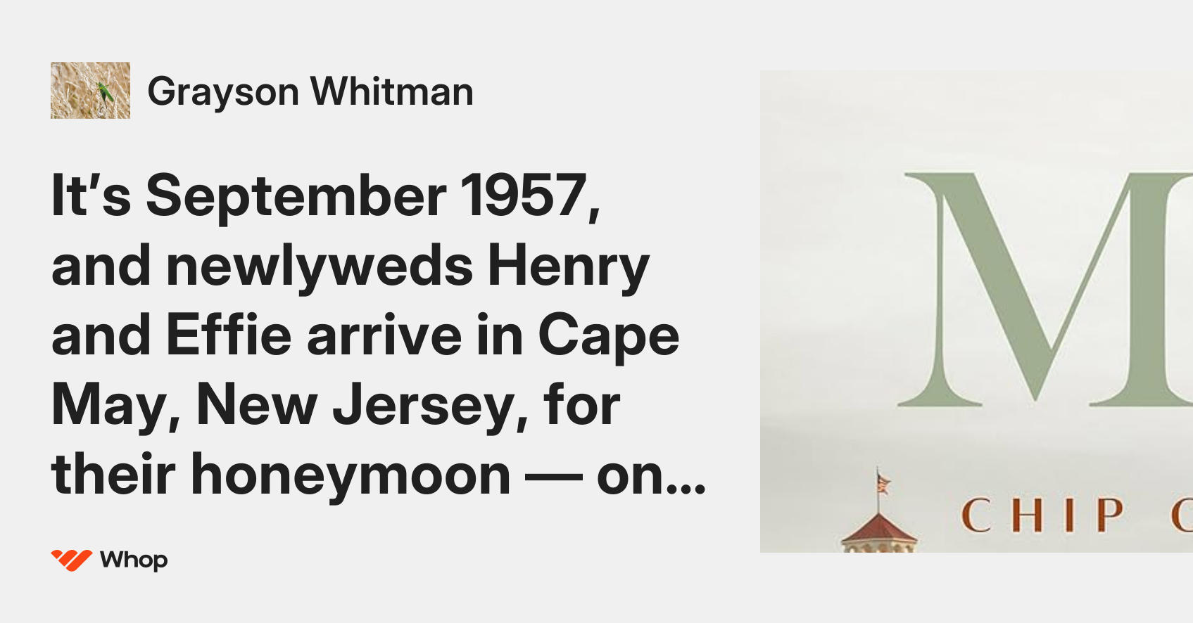 Grayson Whitman | Whop