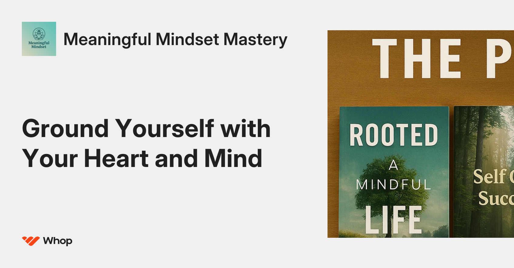 Meaningful Mindset Mastery | Whop