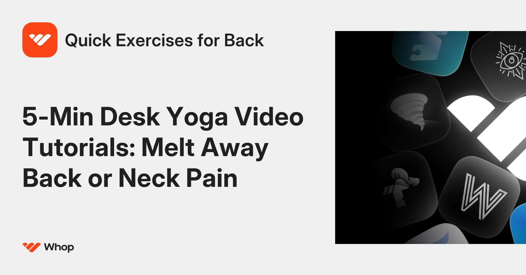Quick Exercises for Back | Whop