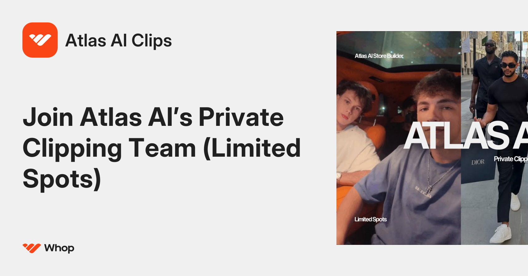 Atlas AI Clips | Whop