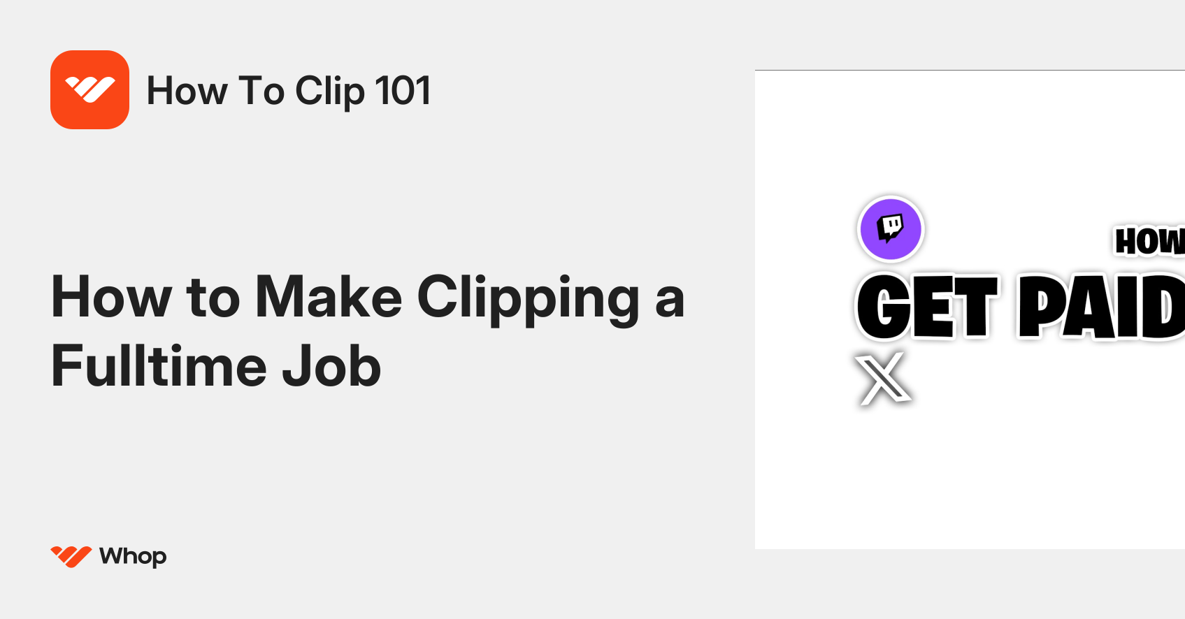 How To Clip 101 | Whop