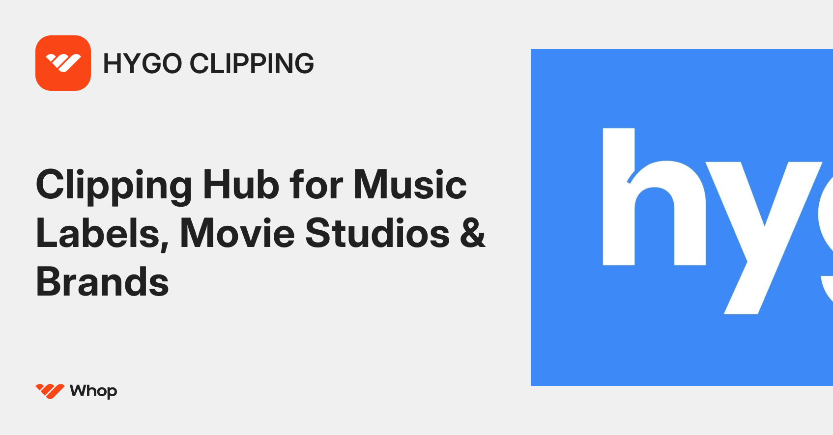 HYGO CLIPPING | Whop