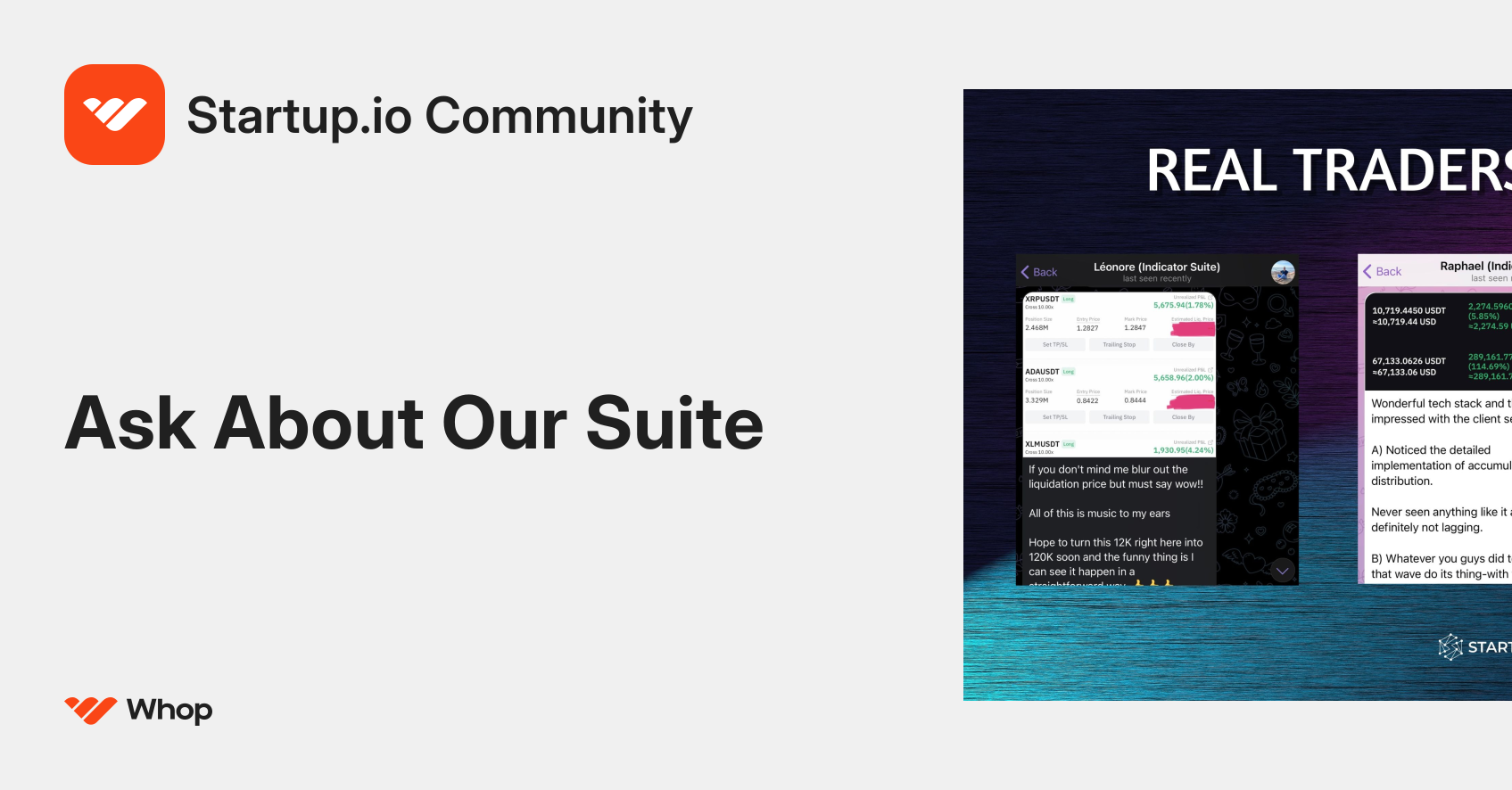 Startup.io Community | Whop
