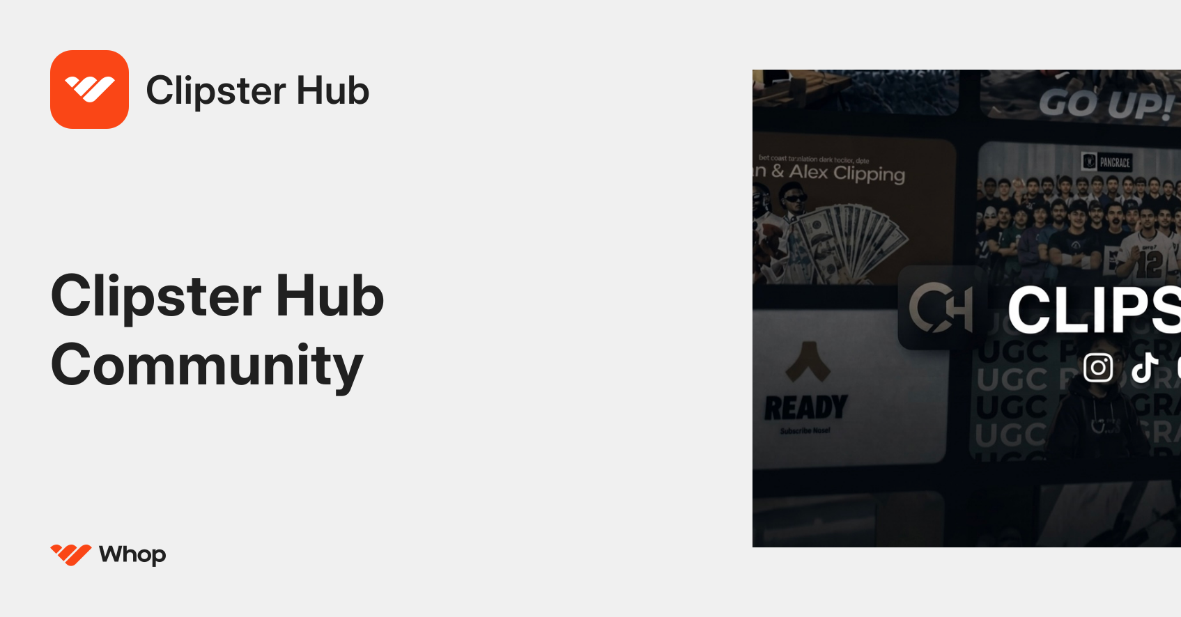 Clipster Hub | Whop