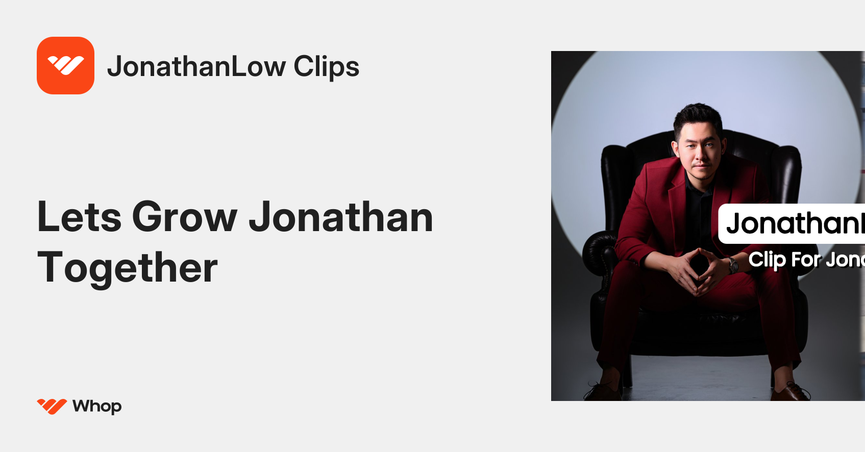 JonathanLow Clips | Whop