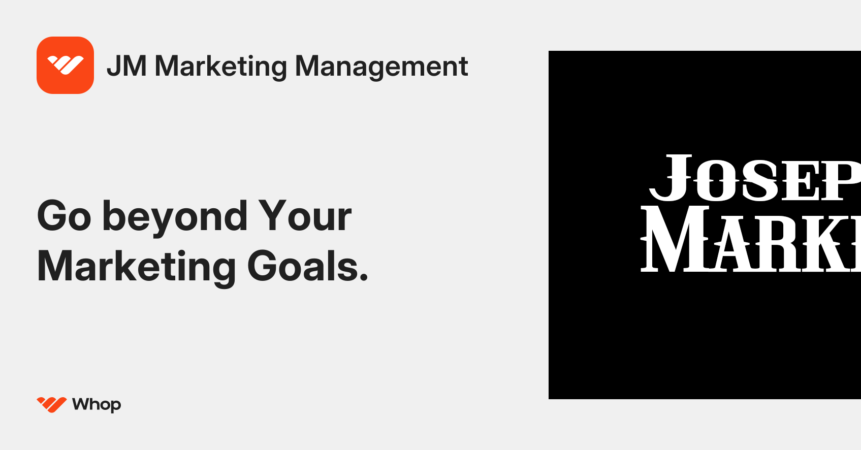 JM Marketing Management