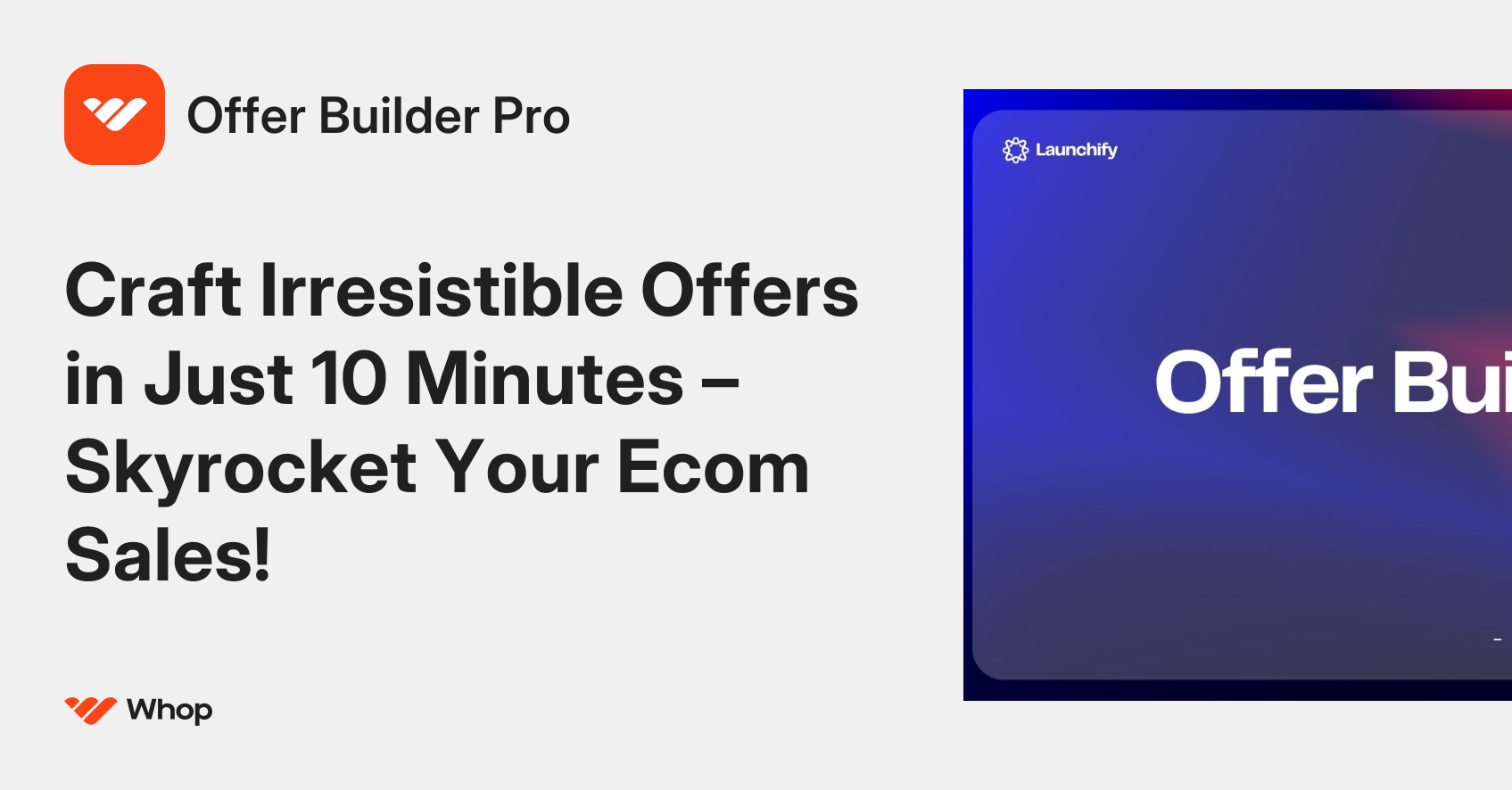 Offer Builder Pro | Whop