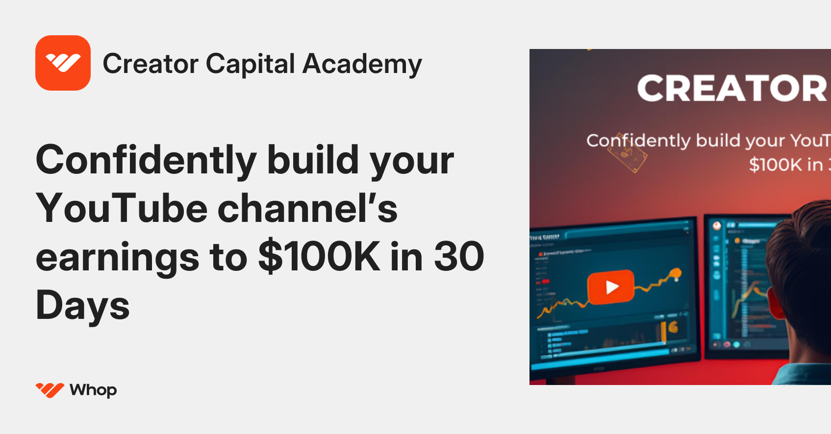 Creator Capital Academy | Whop