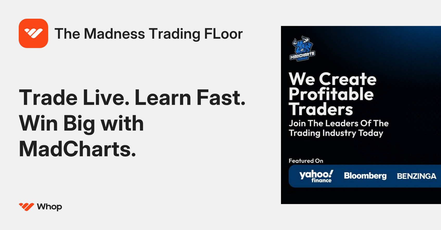 The Madness Trading FLoor | Whop