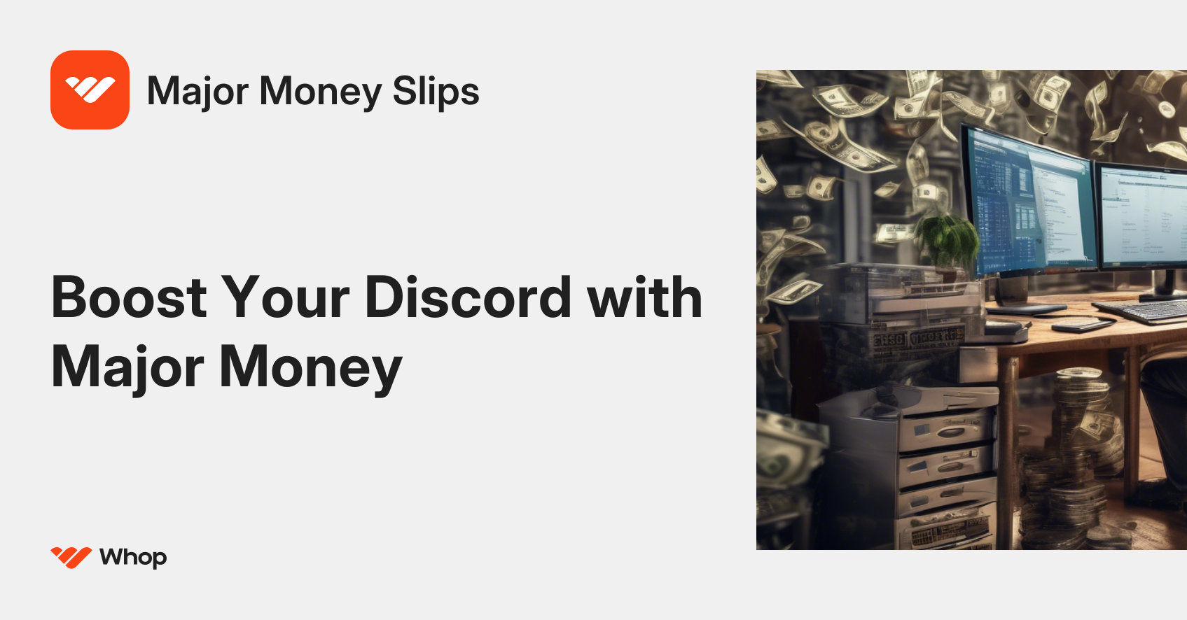 Major Money Slips