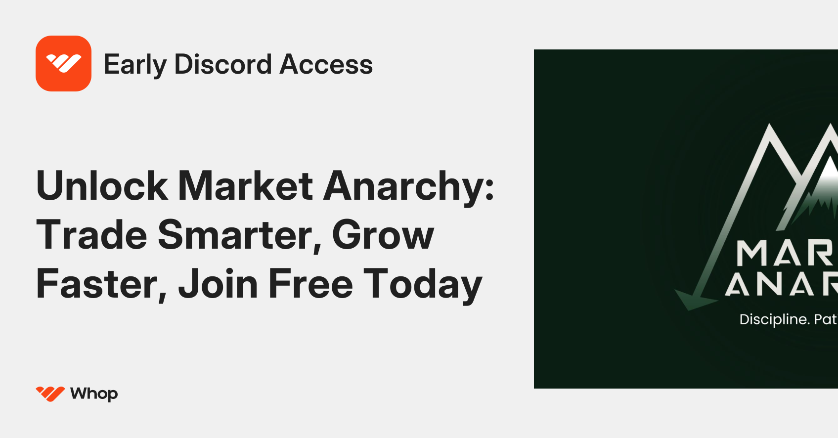 Early Discord Access | Whop