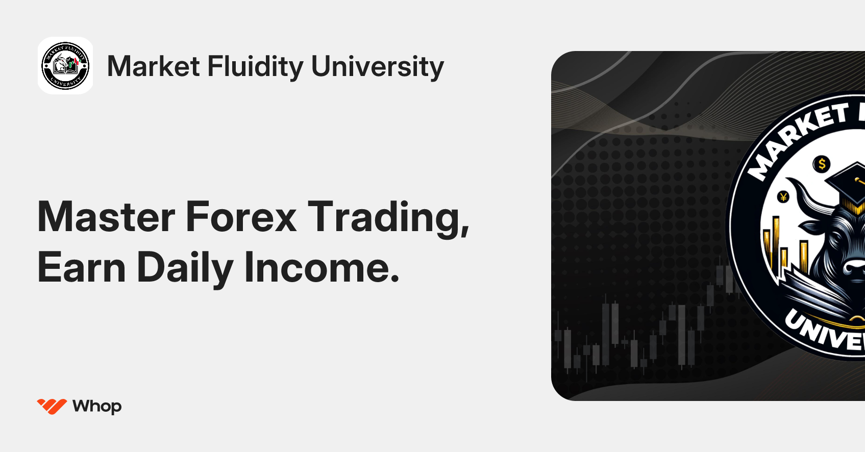 Market Fluidity University | Whop