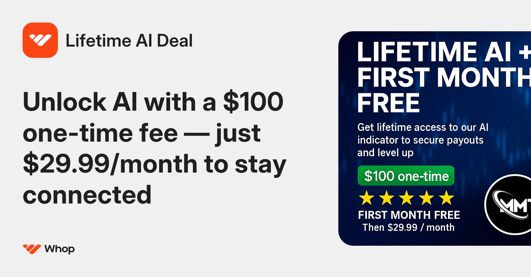 Lifetime AI Deal | Whop