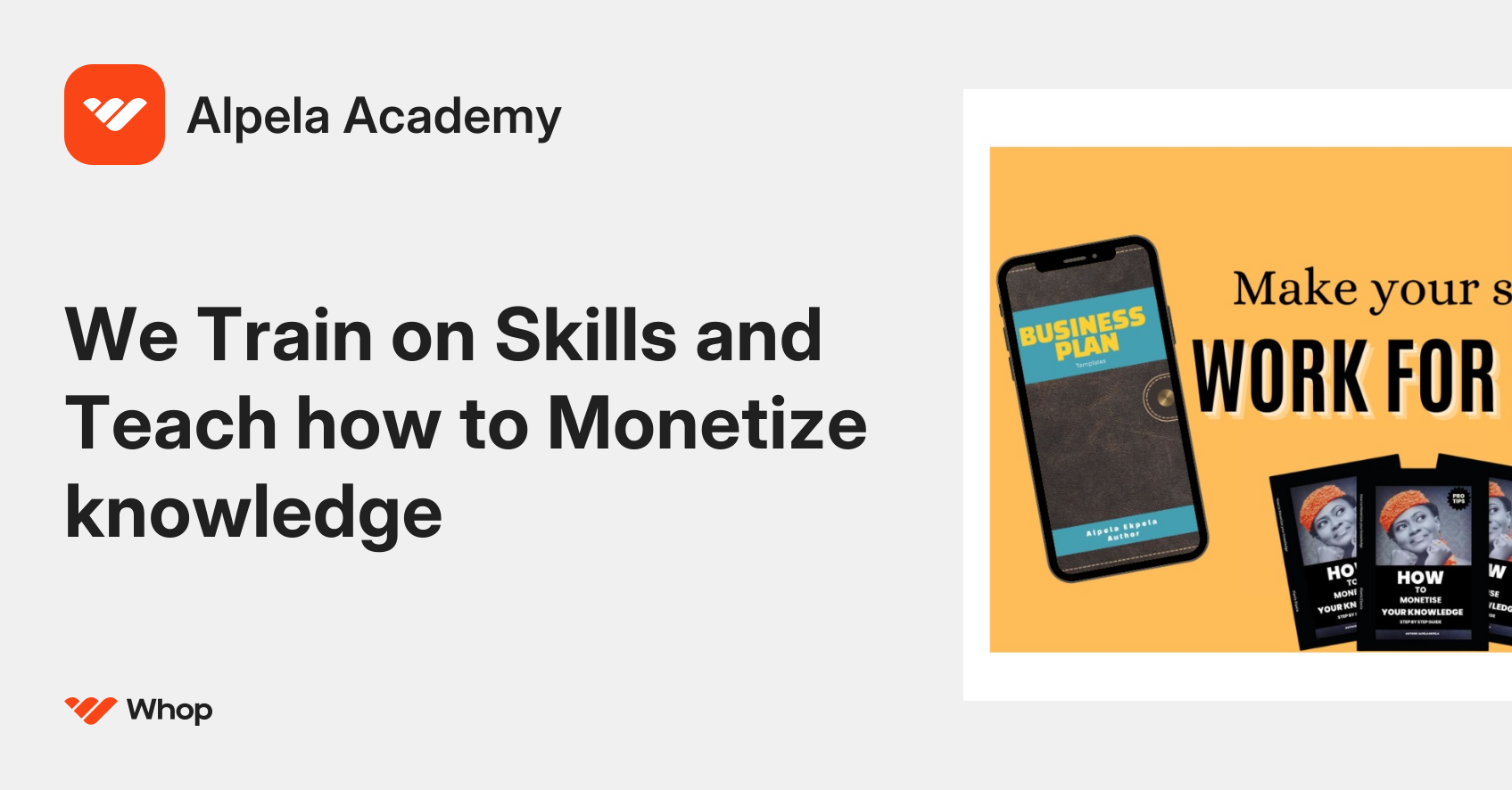 Alpela Academy | Whop