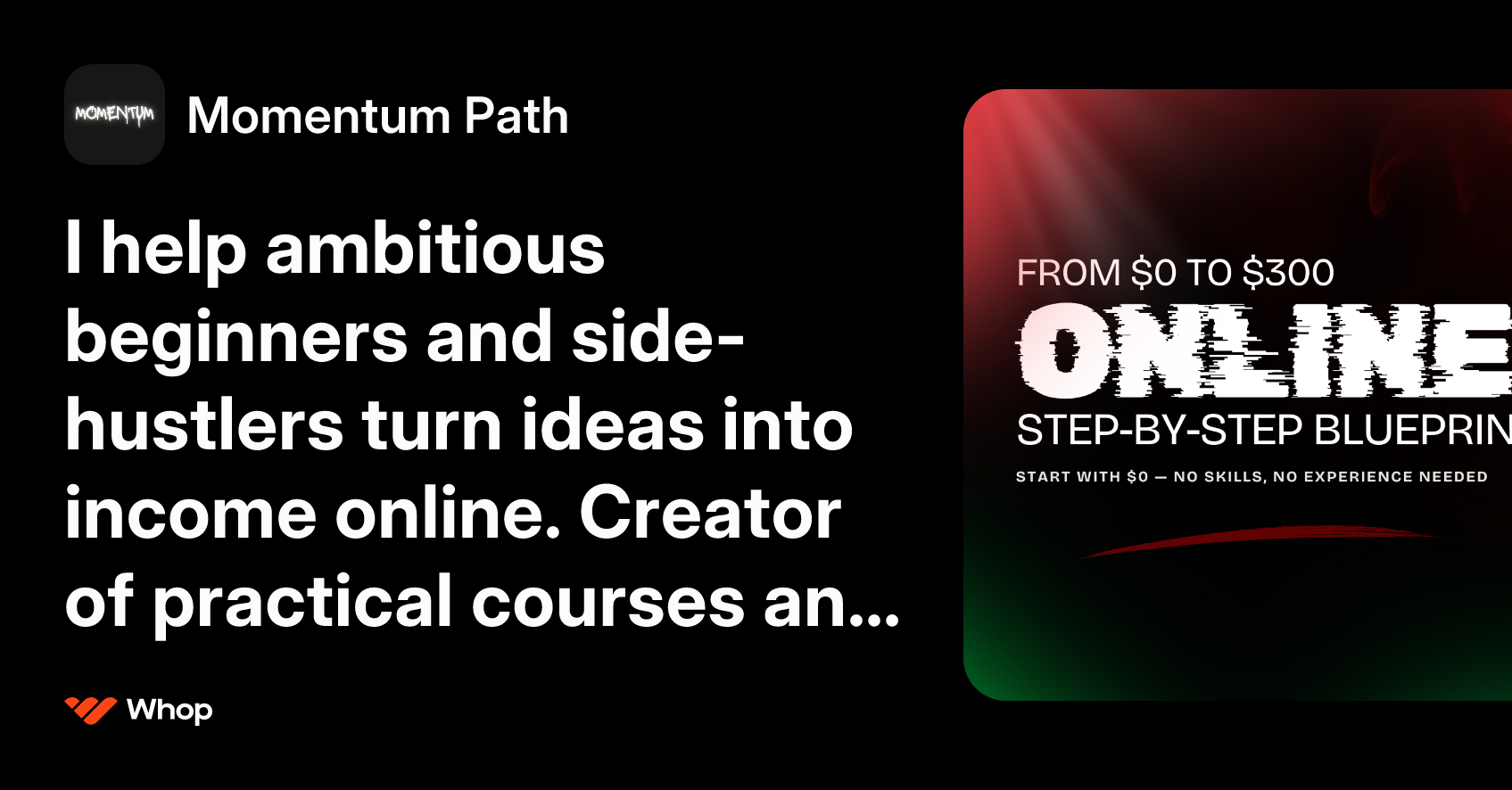 Momentum Path | Whop