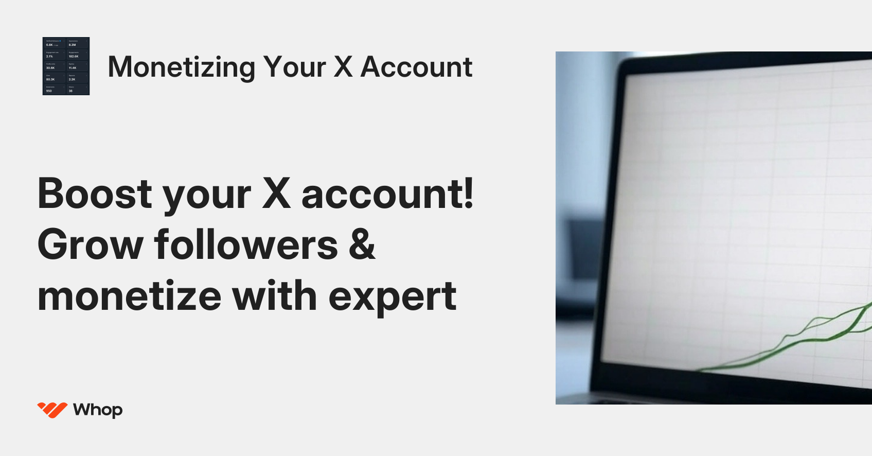 Monetizing Your X Account | Whop