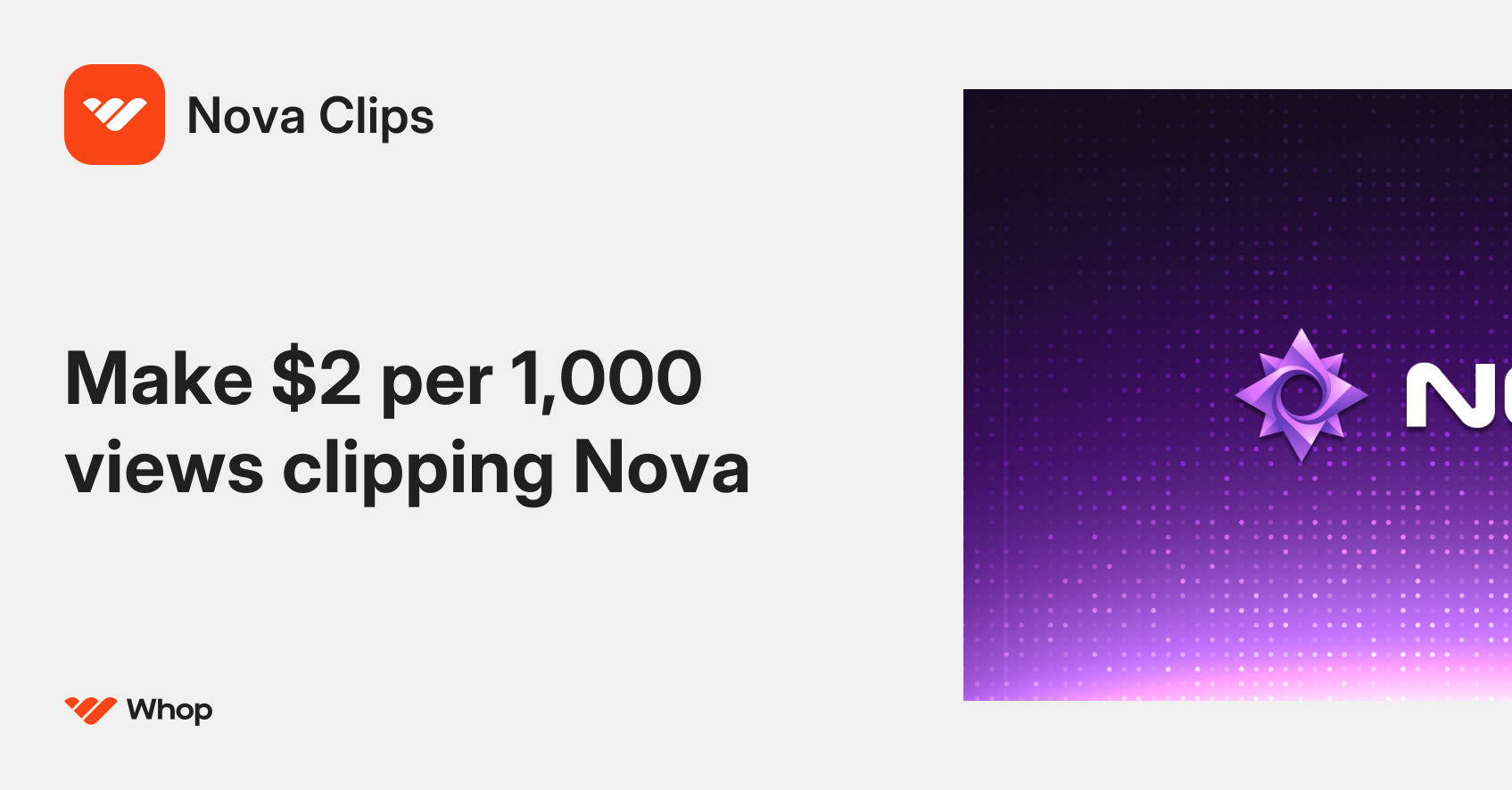 Nova Clips | Whop