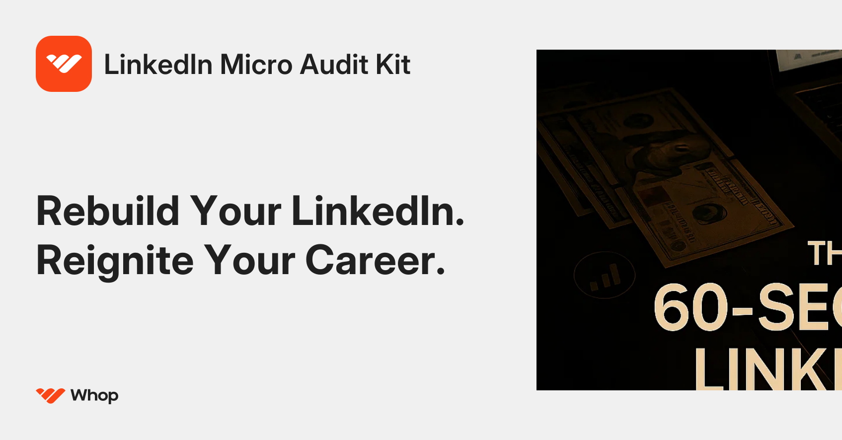LinkedIn Micro Audit Kit | Whop