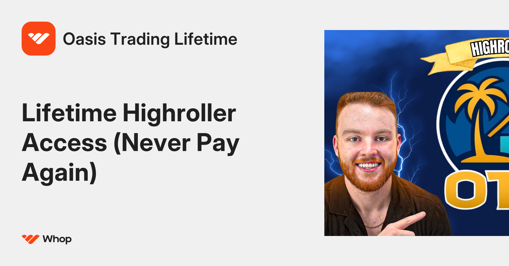 Oasis Trading Lifetime | Whop