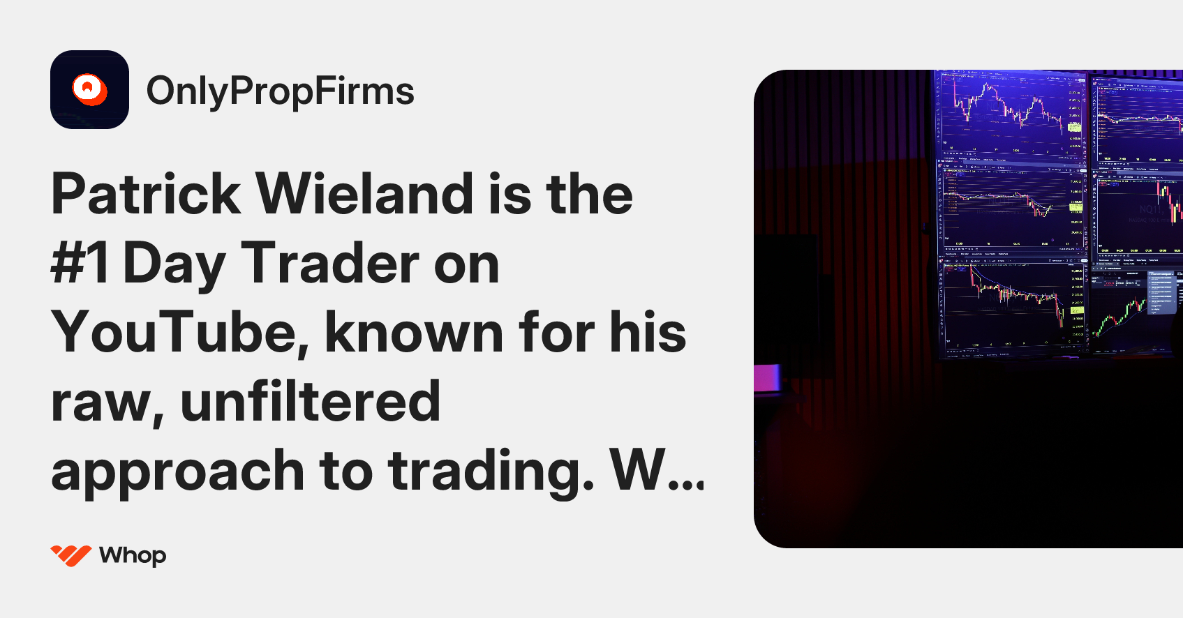 OnlyPropFirms | Whop
