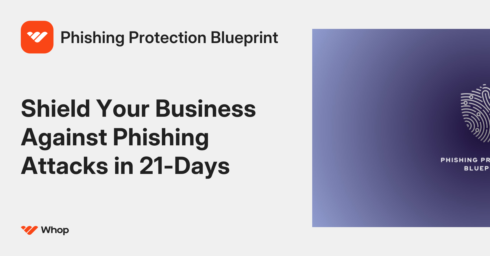 Phishing Protection Blueprint | Whop