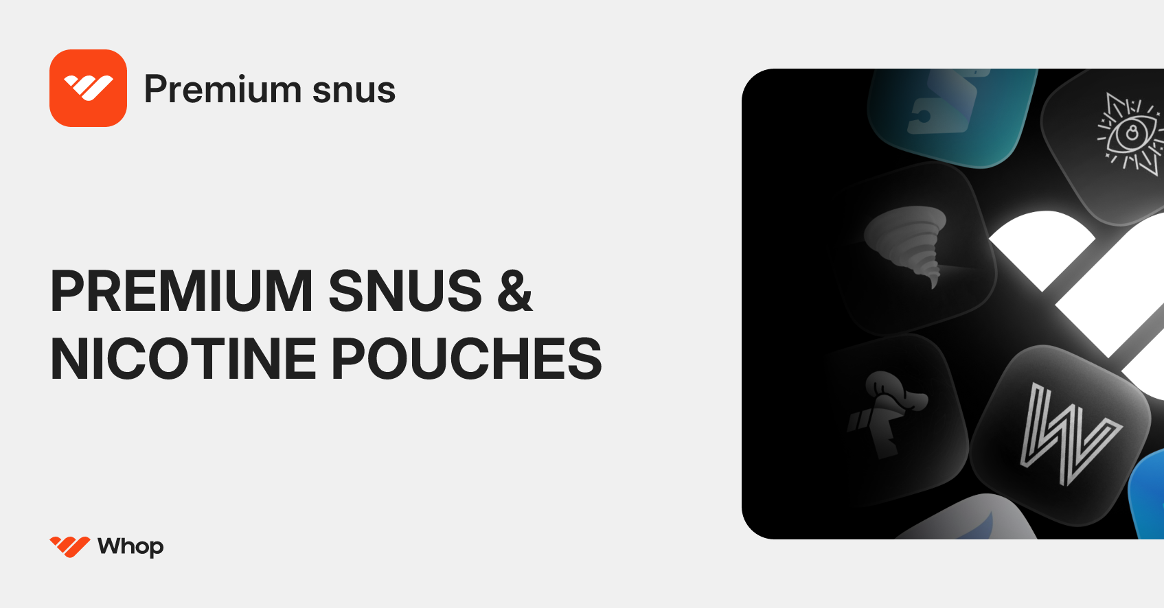 Premium snus | Whop