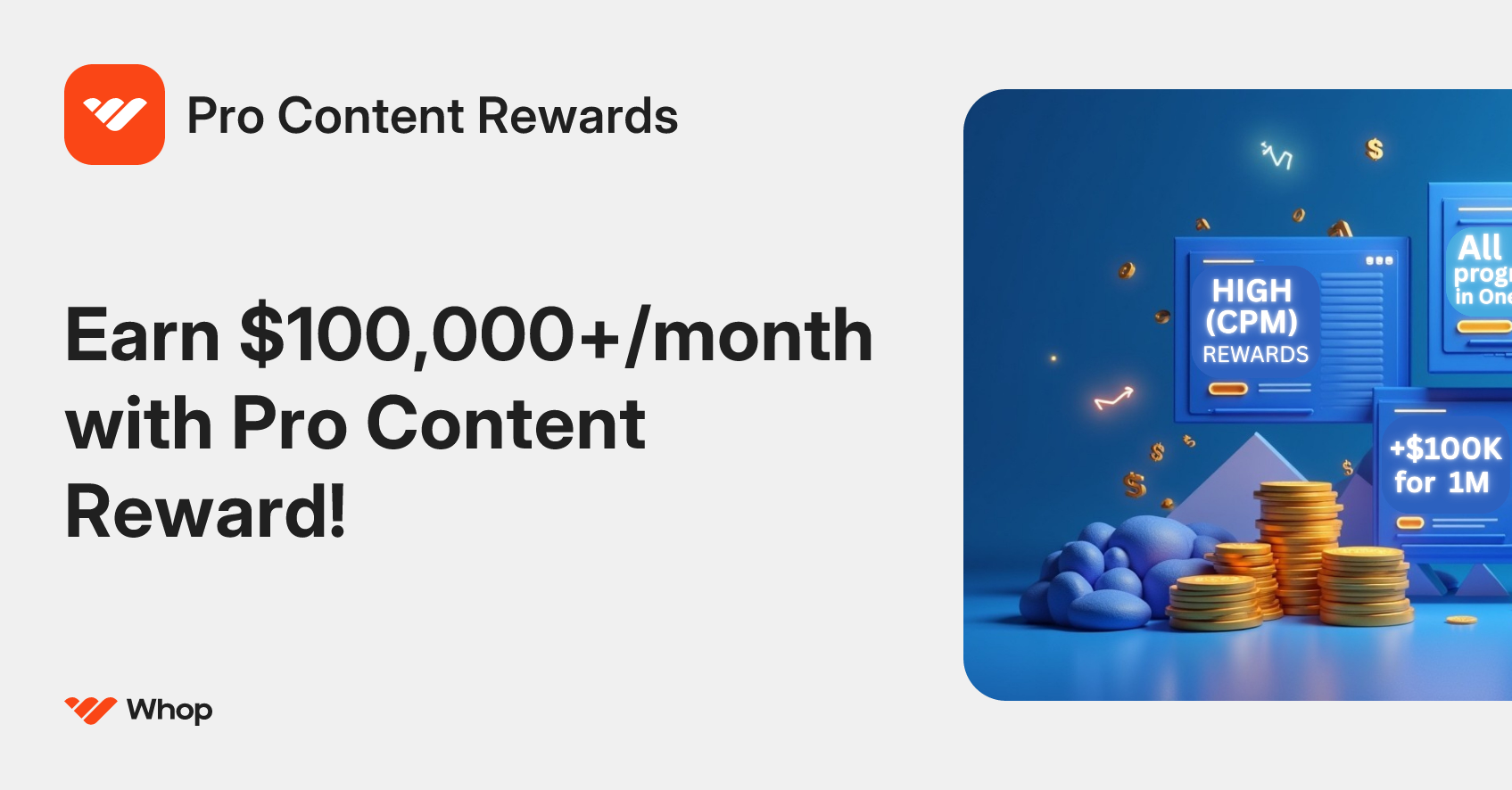 Pro Content Rewards Whop