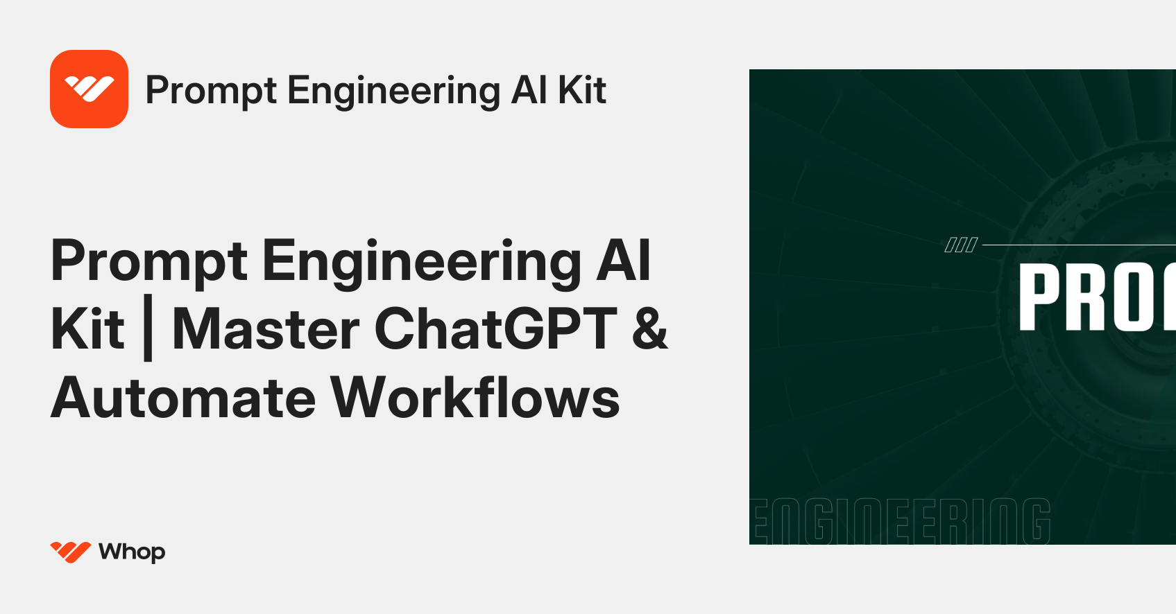 Prompt Engineering AI Kit | Whop